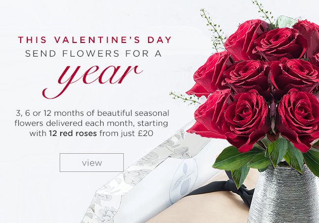 Valentine's Flowers | Appleyard Flowers | Next Day Delivery